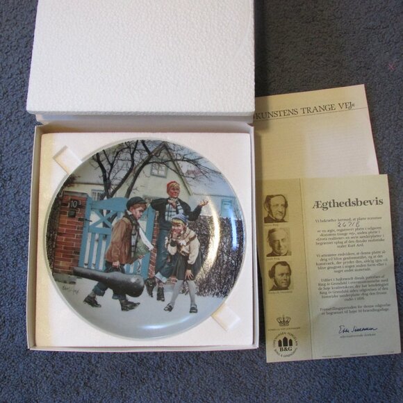 Bing & Grondahl | Accents | New Kurt Ard Copenhagen Lim Ed Plate Bing ...